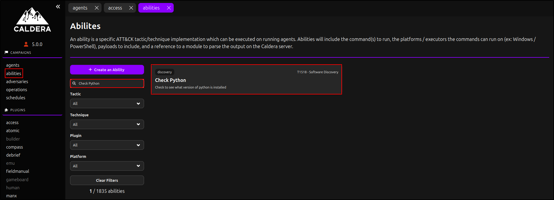 Caldera - Cyber Defence Kit